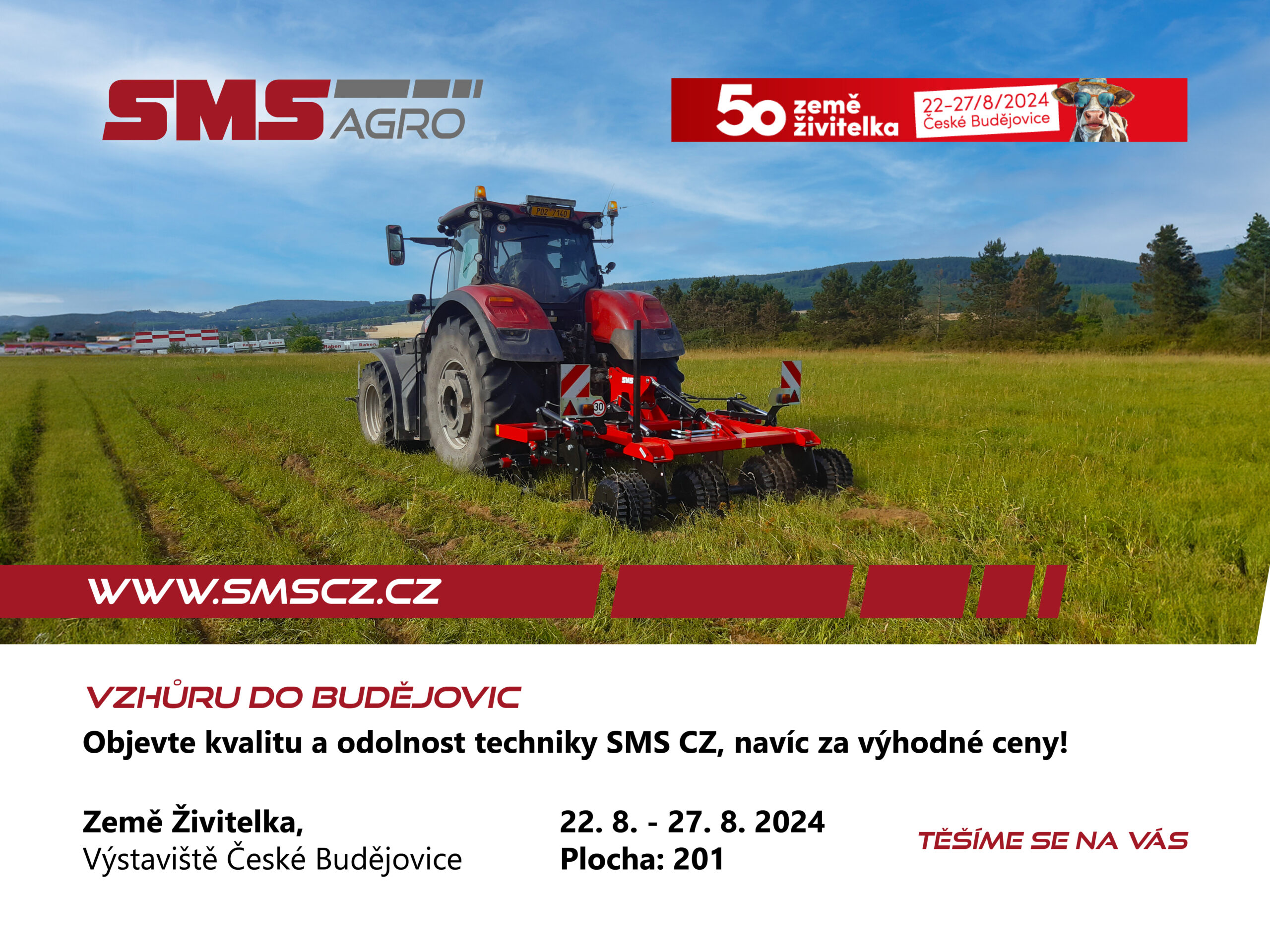 SMS CZ na Země živitelce představí šest strojů a nabídne akční slevu ...